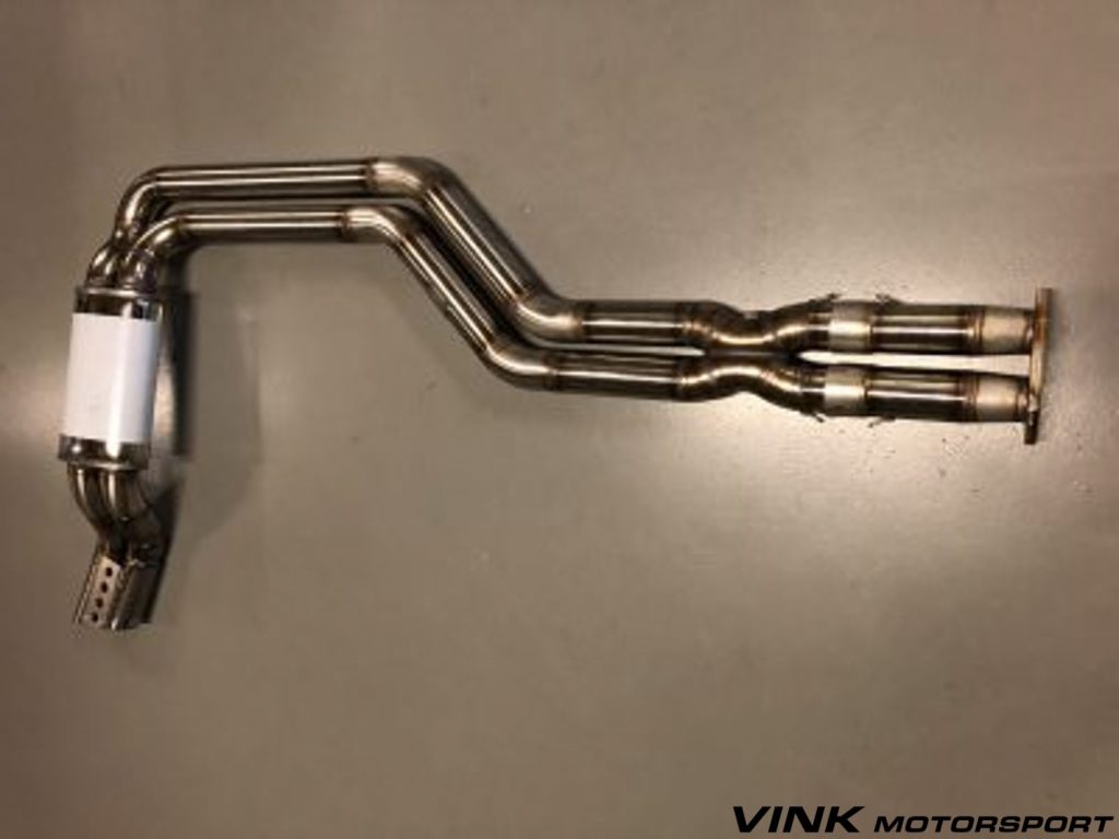 Stainless steel sidepipe – Vink Motorsport