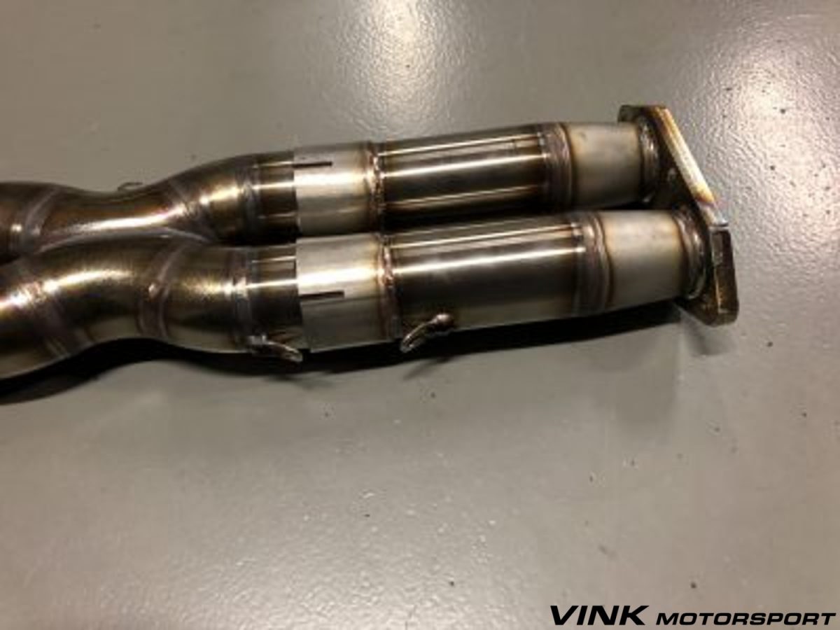 Stainless steel sidepipe – Vink Motorsport