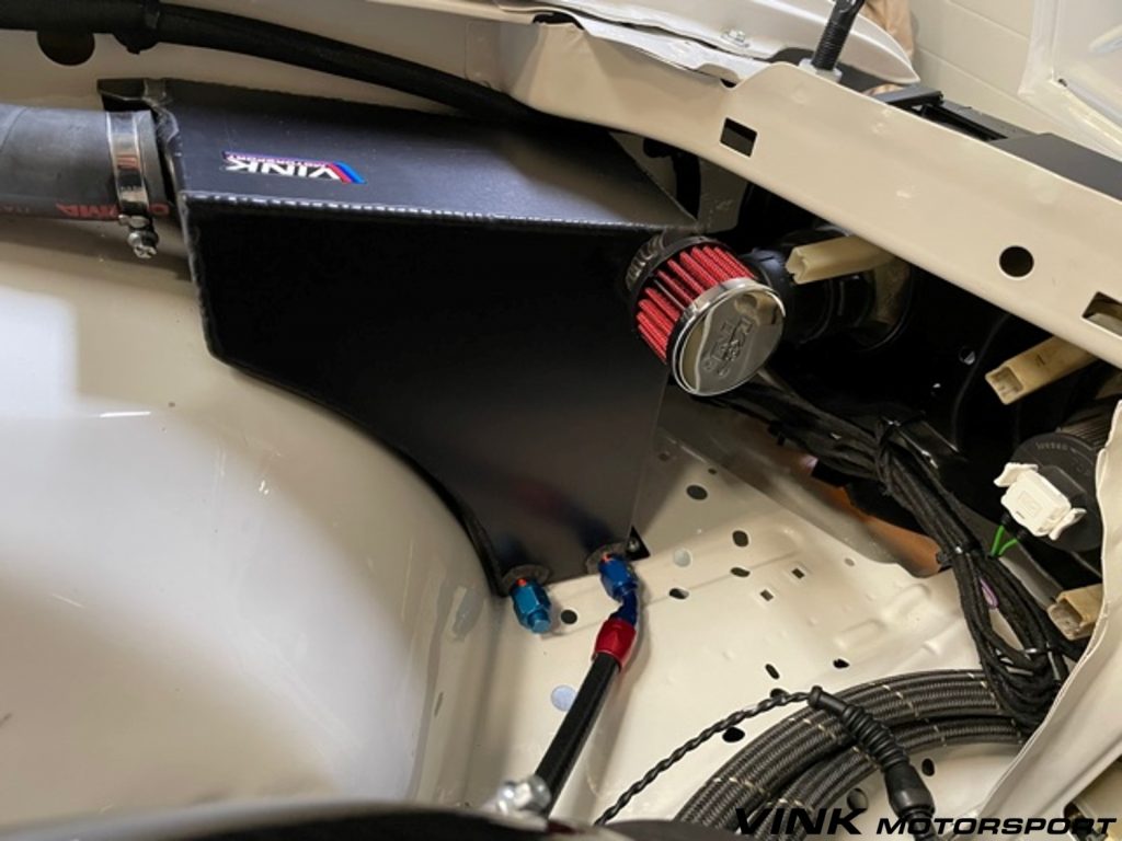 Aluminium catch tank – Vink Motorsport